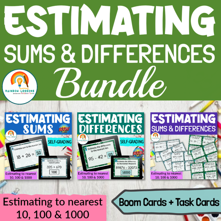 Estimating Sums and Differences Bundle - Made By Teachers