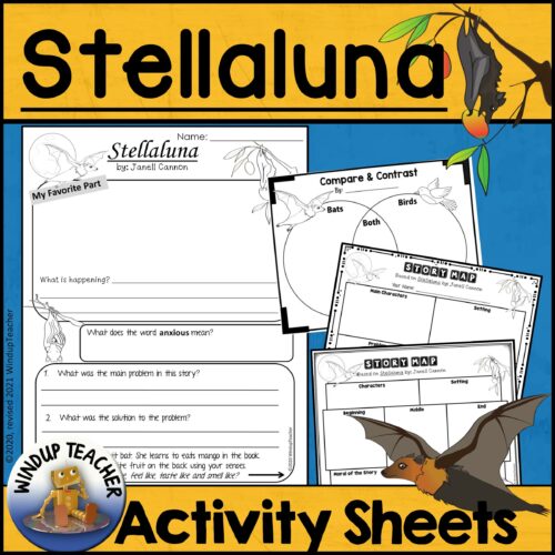 Stellaluna Activity Sheets | Print and Go! - Made By Teachers