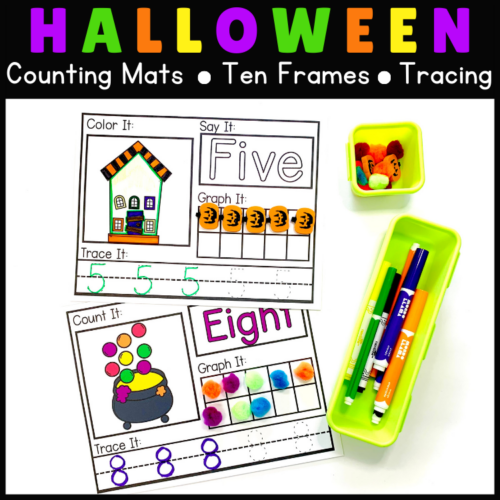 Morning Work Halloween Counting Activities - Made By Teachers