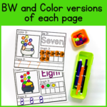 Morning Work Halloween Counting Activities - Made By Teachers