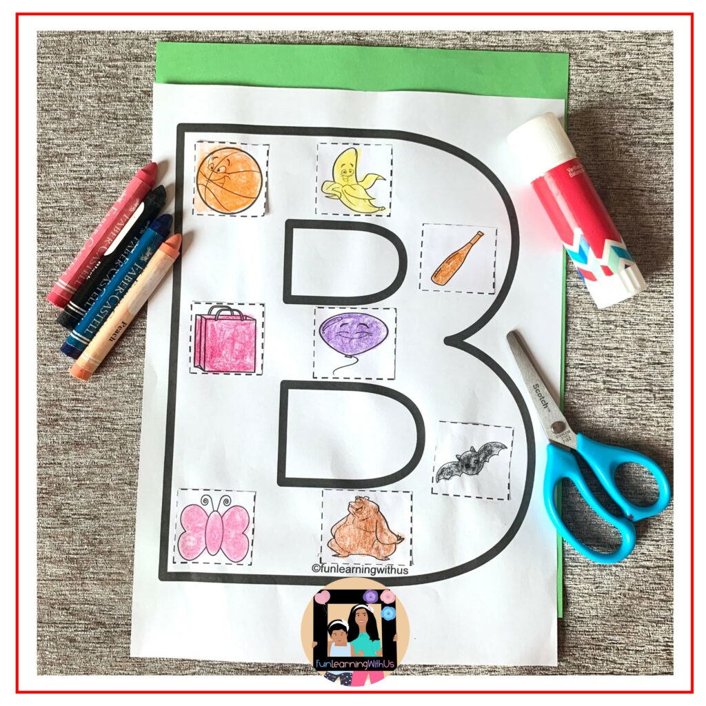 Alphabet Coloring Activity Beginning A-Z Sounds | Made By Teachers