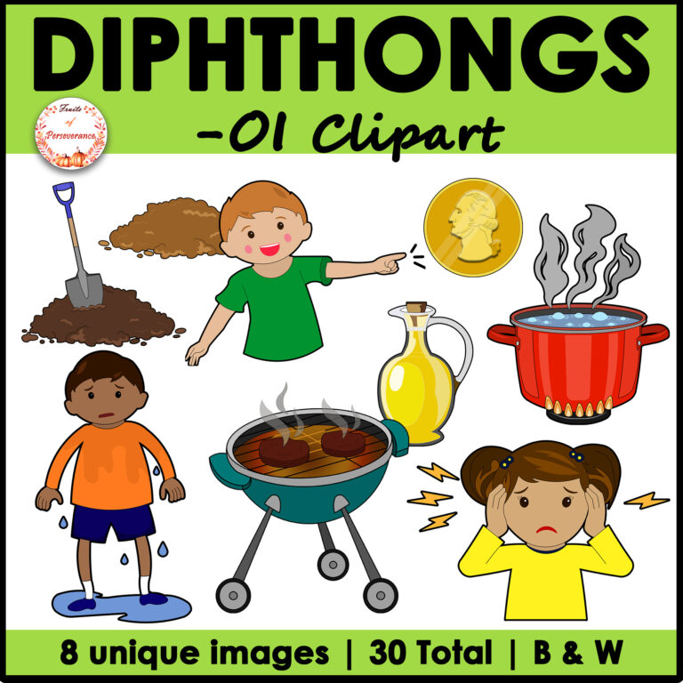 Diphthong OI Clipart - Made By Teachers