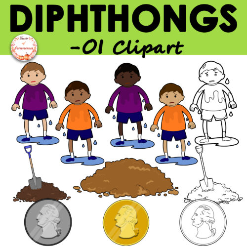 Diphthong OI Clipart - Made By Teachers