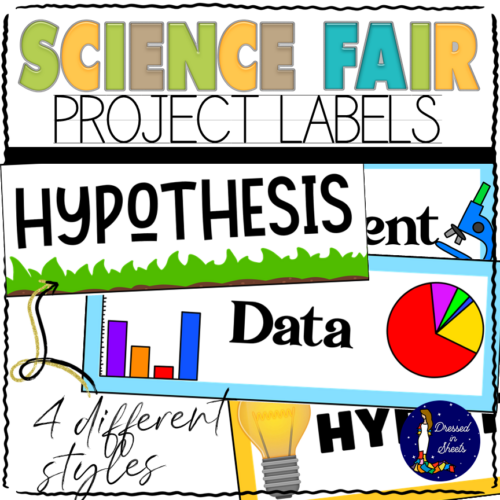 Printable Science Fair Project Labels | Made By Teachers