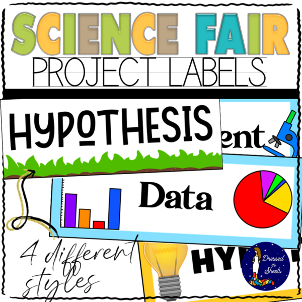Printable Science Fair Project Labels | Made By Teachers