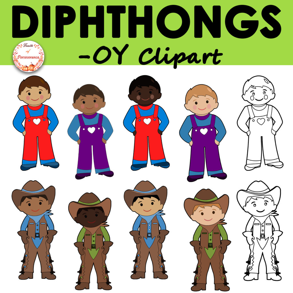 Diphthong OY Clipart | Made By Teachers