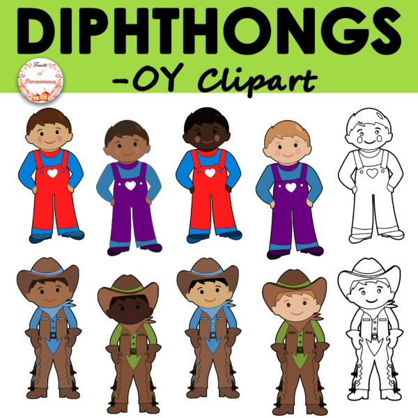 Diphthong OY Clipart | Made By Teachers