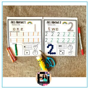 NO PREP Number Practice Book (1-20) - Made By Teachers