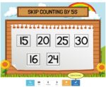Skip Counting Numbers by 5s to 100 Boom Cards - Made By Teachers