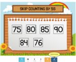 Skip Counting Numbers by 5s to 100 Boom Cards - Made By Teachers