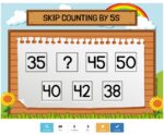 Skip Counting Numbers by 5s to 100 Boom Cards - Made By Teachers