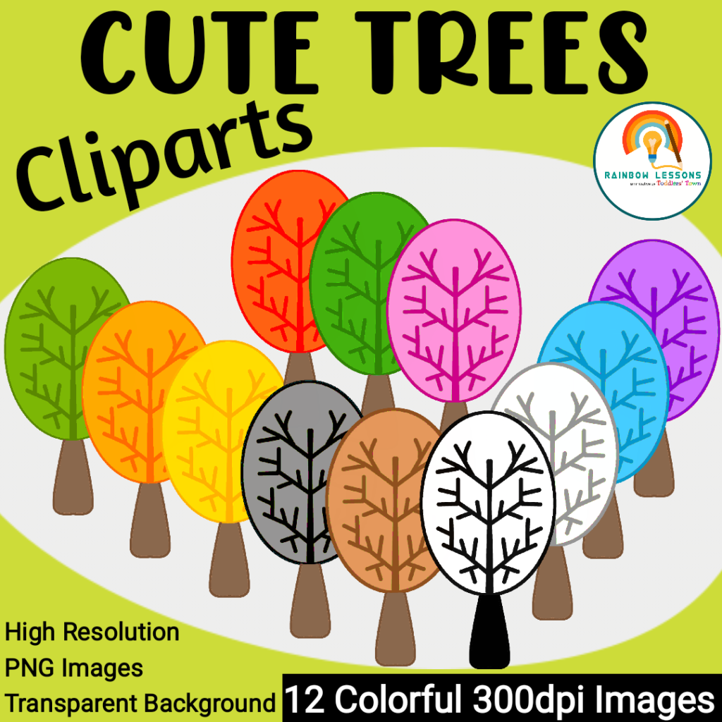 Trees Cliparts | Autumn Trees Clip Arts | Made By Teachers
