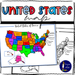 Printable United States Map with Activity - Made By Teachers