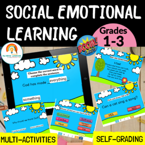 Social Emotional Learning Activities Boom Cards - Made By Teachers
