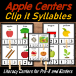 Apple Vocabulary words, Rhyming words & Syllables - Made By Teachers