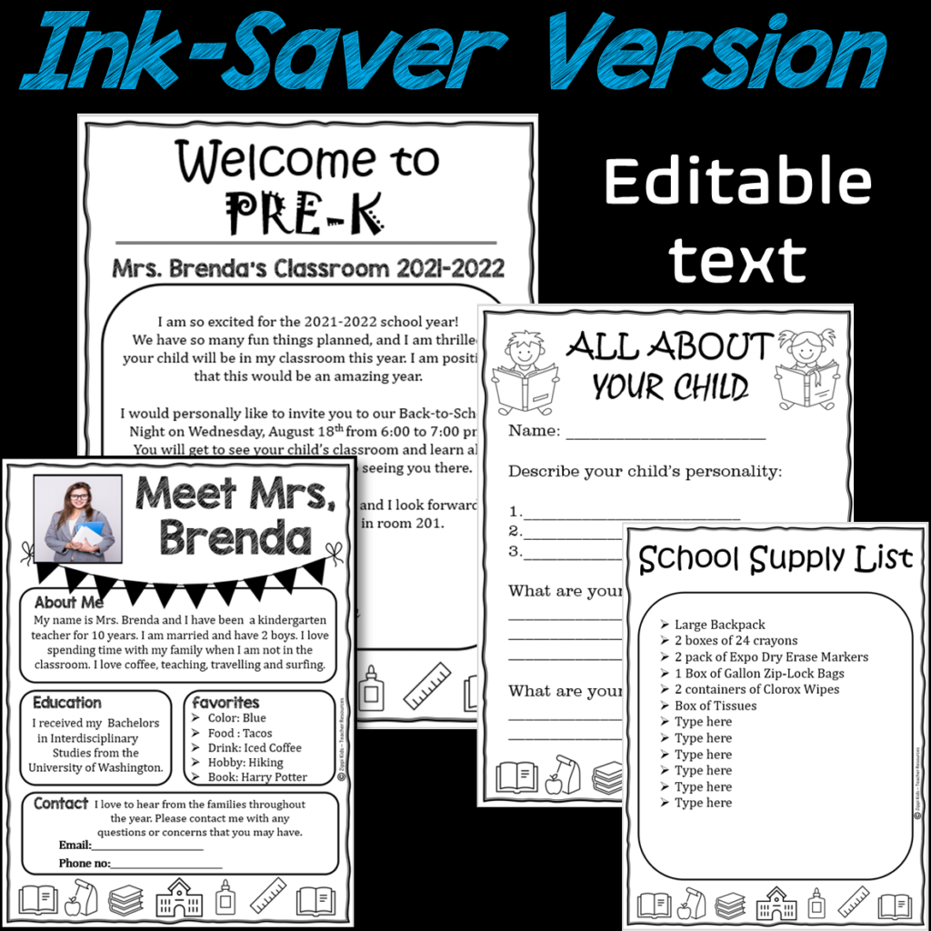 Welcome Letter, Meet the Teacher Template EDITABLE - Made By Teachers