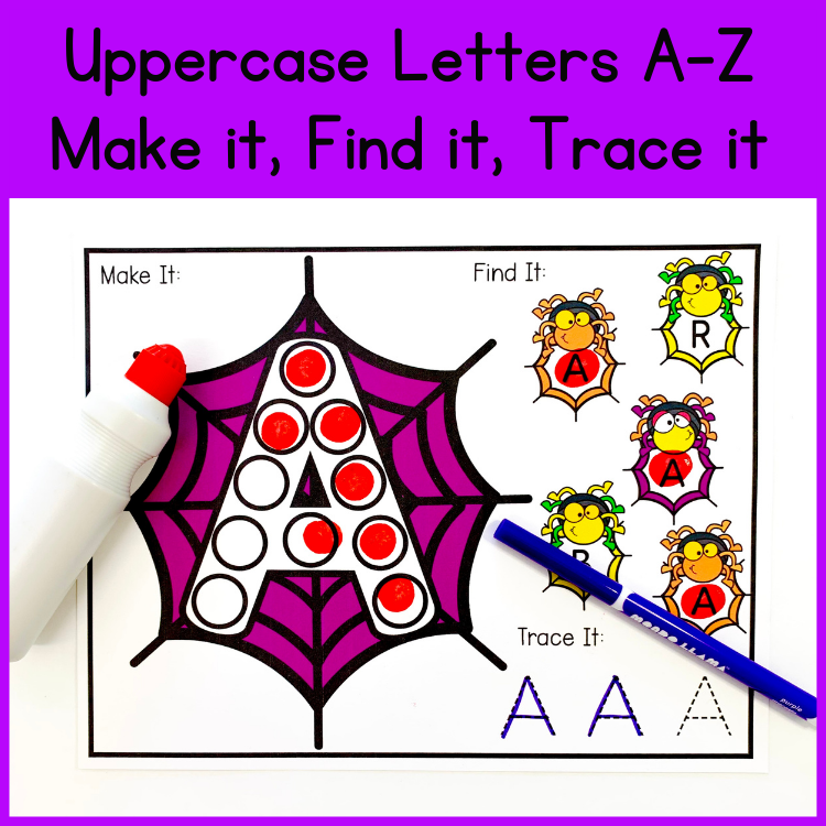 Alphabet Formation Halloween Theme Worksheets - Made By Teachers
