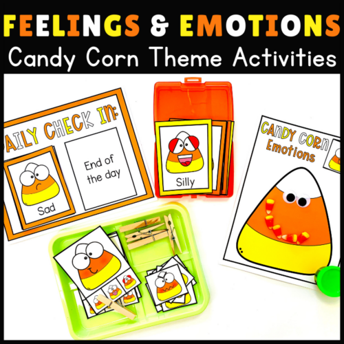 Halloween Activities Candy Corn Feelings - Made By Teachers