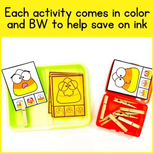 Halloween Activities Candy Corn Feelings - Made By Teachers