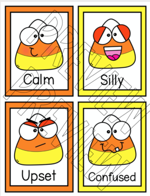 Halloween Activities Candy Corn Feelings - Made By Teachers