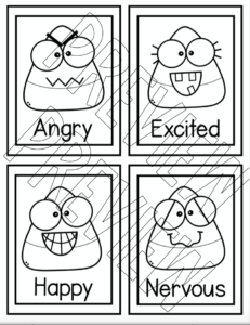 Halloween Activities Candy Corn Feelings - Made By Teachers