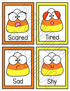 Halloween Activities Candy Corn Feelings - Made By Teachers
