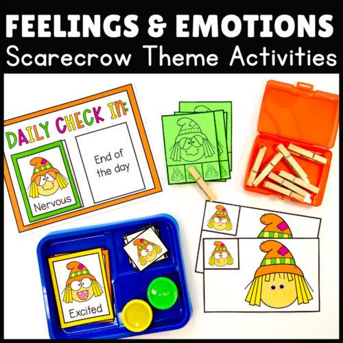 Feelings and Emotions Scarecrow Activities - Made By Teachers