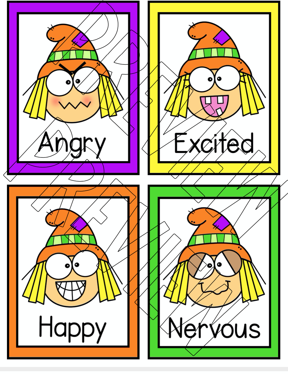 Feelings and Emotions Scarecrow Activities - Made By Teachers
