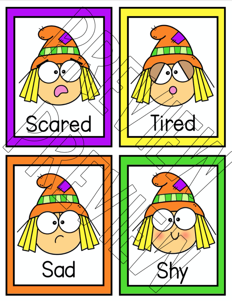 Feelings and Emotions Scarecrow Activities | Made By Teachers