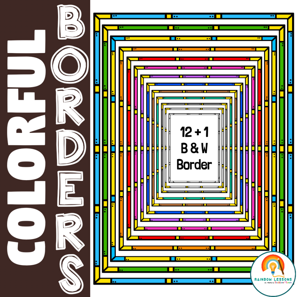 Page Borders and Frames | Google Slides Borders - Made By Teachers