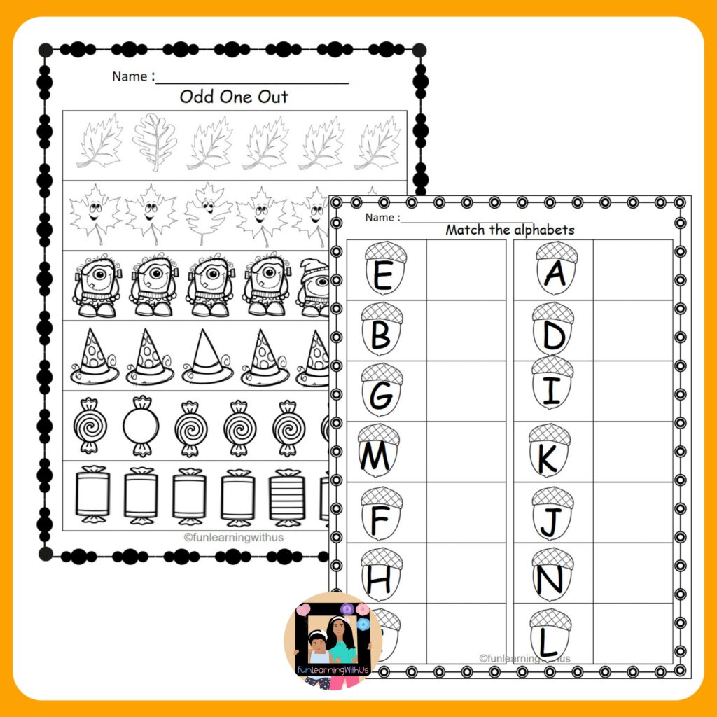 Fall Learning Activities Pack for Preschool & Pre-K - Made By Teachers