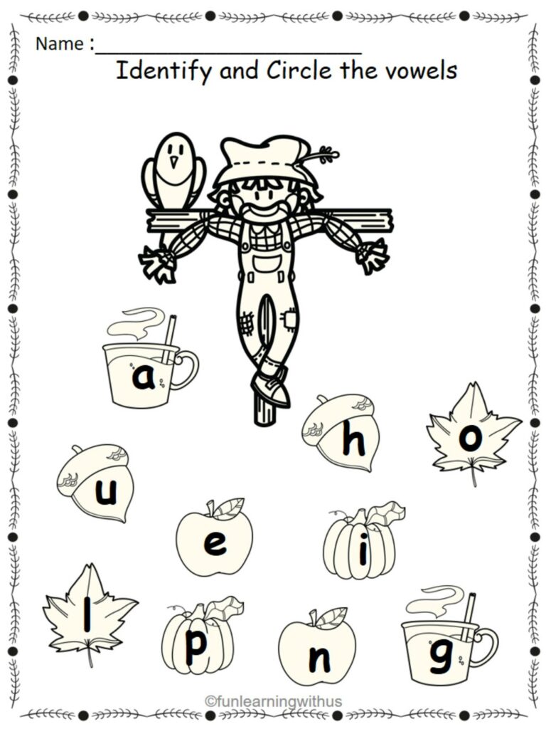 Fall Learning Activities Pack for Preschool & Pre-K - Made By Teachers