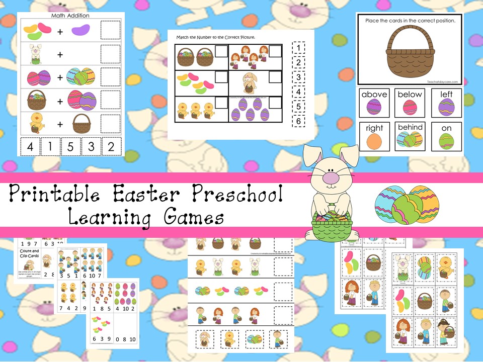 30 Printable Easter Educational Learning Games. | Made By Teachers