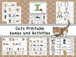 30 Printable Cats themed Preschool Learning Games. | Made By Teachers