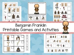 30 Printable Ben Franklin learning games - Made By Teachers