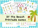 30 Printable Beach educational learning games. - Made By Teachers