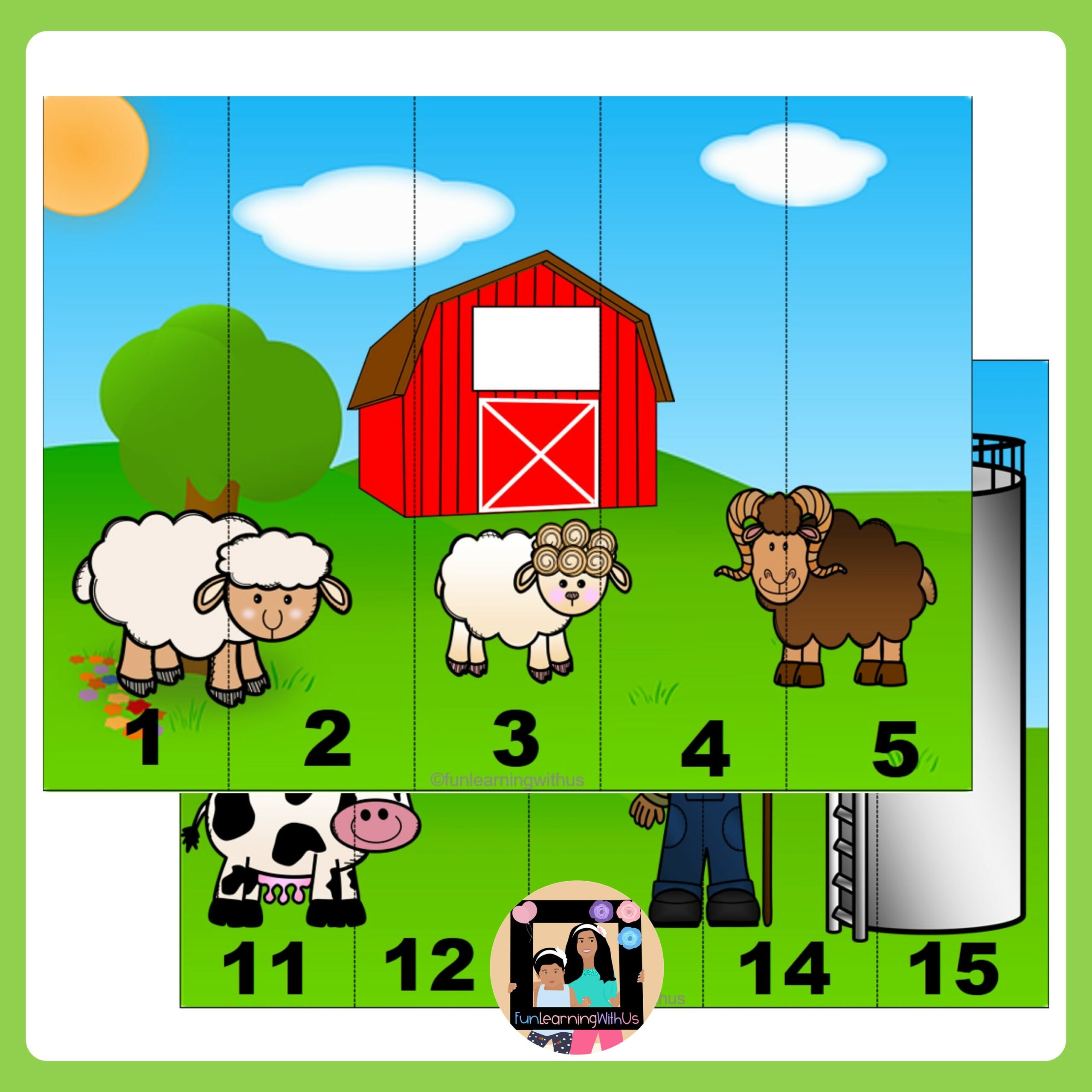 Number Sequencing Puzzle Number Sense Activity - Made By Teachers