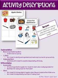 Apples Thematic Unit for Special Education | Made By Teachers