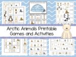 30 Printable Arctic Animals curriculum games. - Made By Teachers
