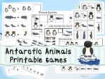 30 Printable Antarctic Animals curriculum games. | Made By Teachers