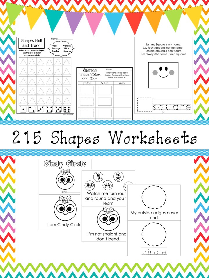 M Shapes Worksheet