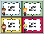 Harry Potter Inspired Classroom Job Chart and Name Tags - Made By Teachers