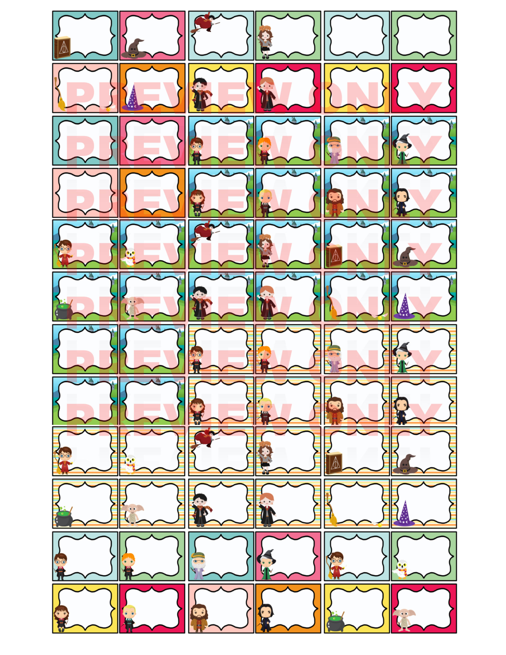 Harry Potter Inspired Classroom Job Chart and Name Tags | Made By Teachers