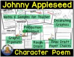 Johnny Appleseed Character Poem Activity - Made By Teachers