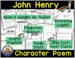 John Henry Character Poem Activity - Made By Teachers