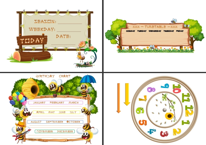 Bee Focus Board Display Pack | Made By Teachers