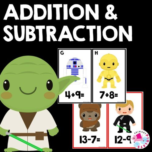 Star Wars Addition & Subtraction Facts Task Cards | Made By Teachers