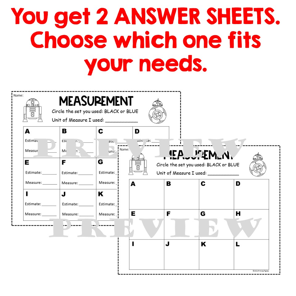 Star Wars Nonstandard Measurement May the Fourth | Made By Teachers