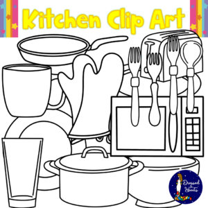 Kitchen Clip Art - Made By Teachers
