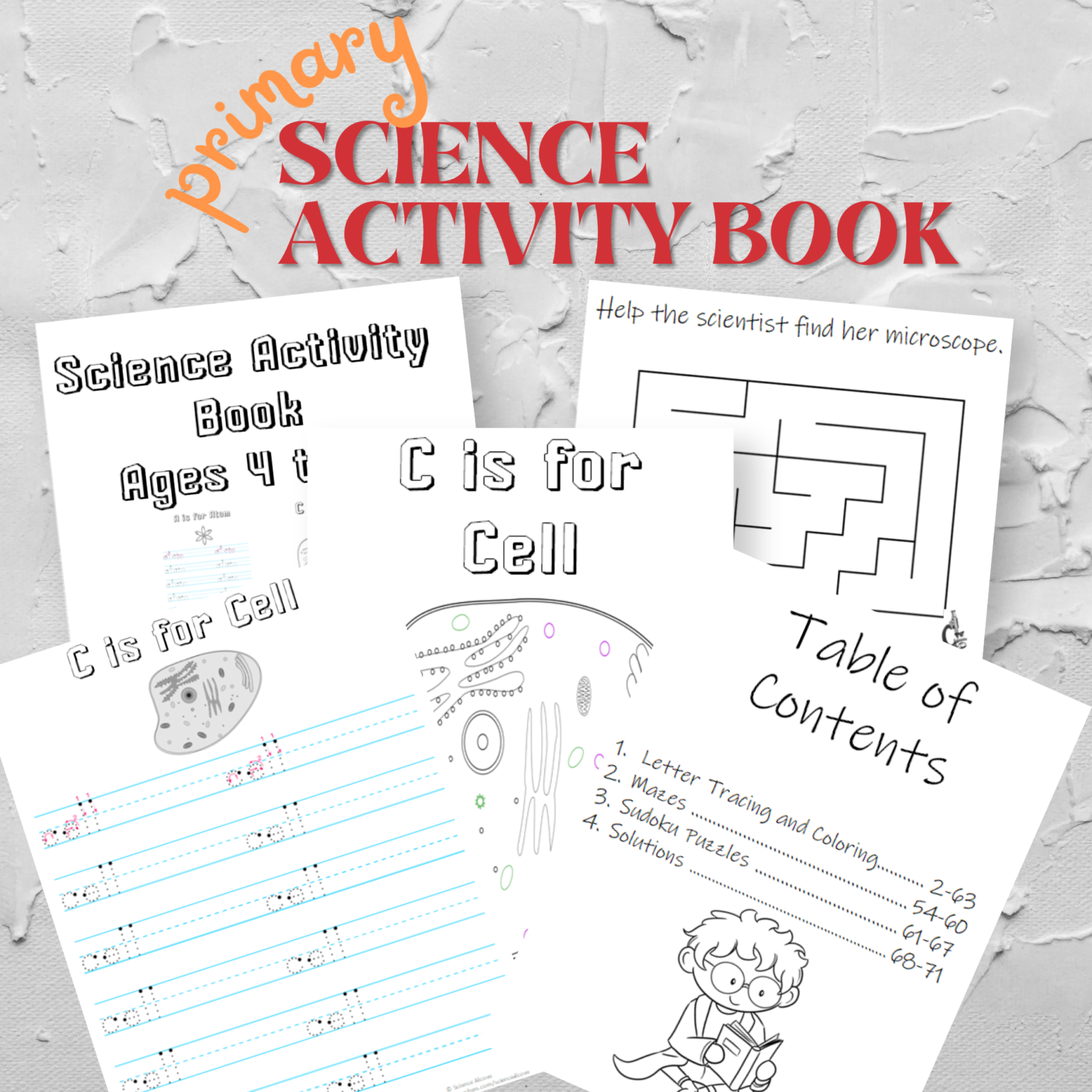 Science Doodle Weekly Planner | Made By Teachers